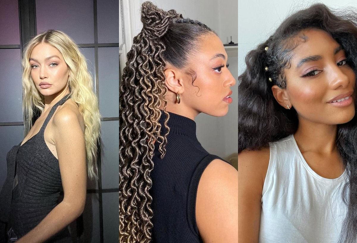 'Ghost waves': a tendência capilar que une textura natural e o boho