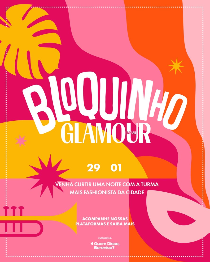 Bloquinho da Glamour: tudo sobre o evento que abre o Carnaval 2026