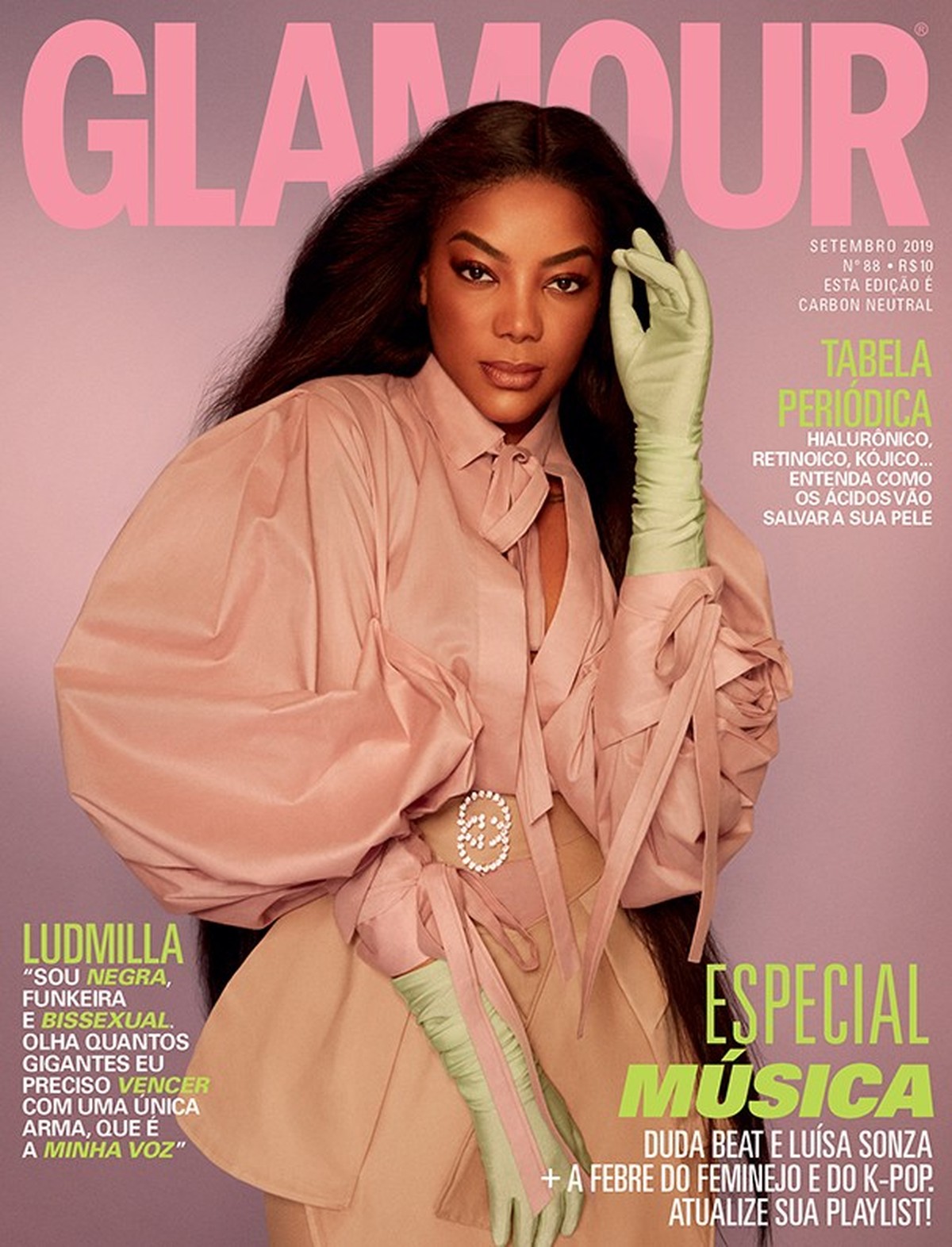 'Sou negra, funkeira e bissexual. Olha quantos gigantes preciso vencer ...