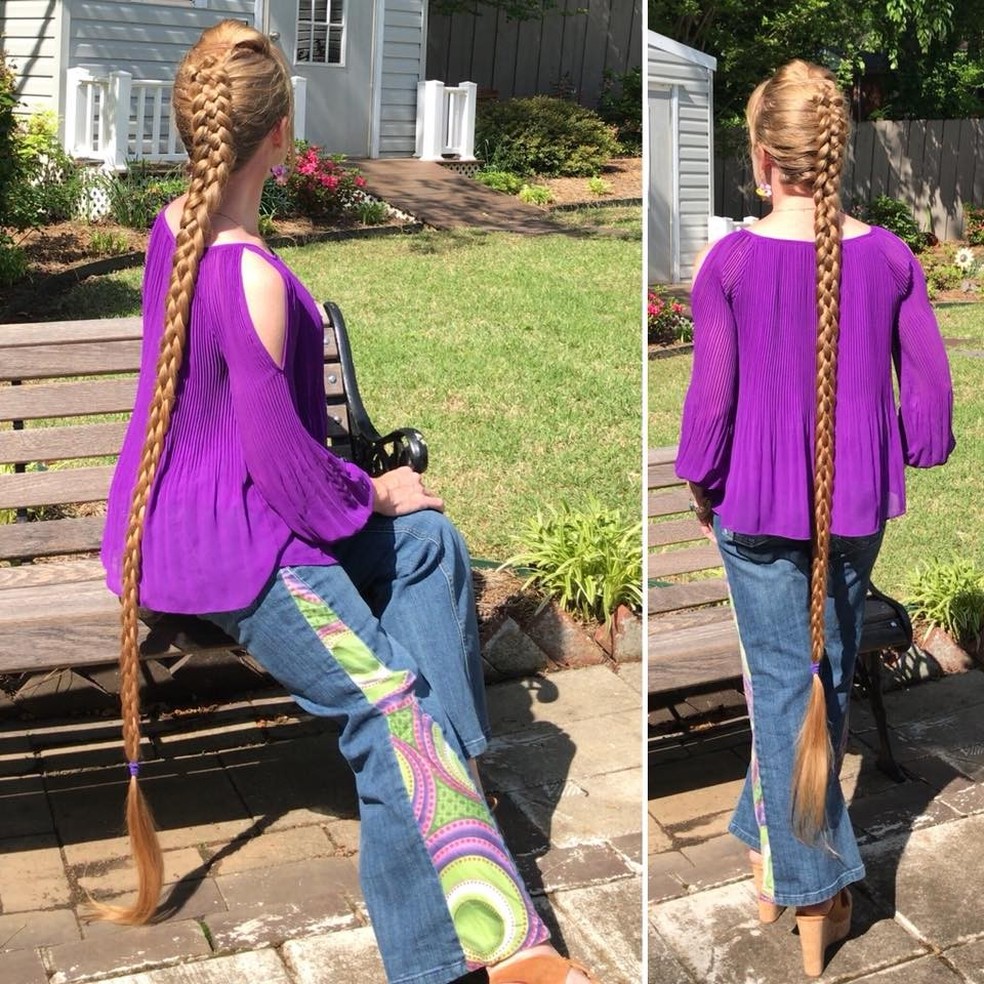 Cabelão! Conheça a Rapunzel da vida real