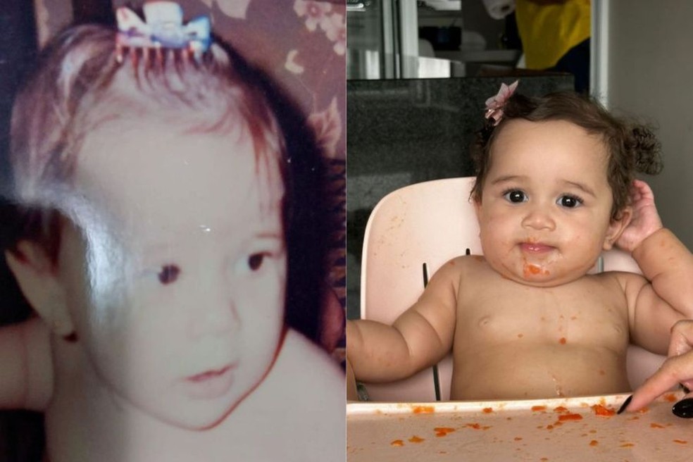 Karoline Lima posta foto de quando era bebê e web vê semelhanças com a ...