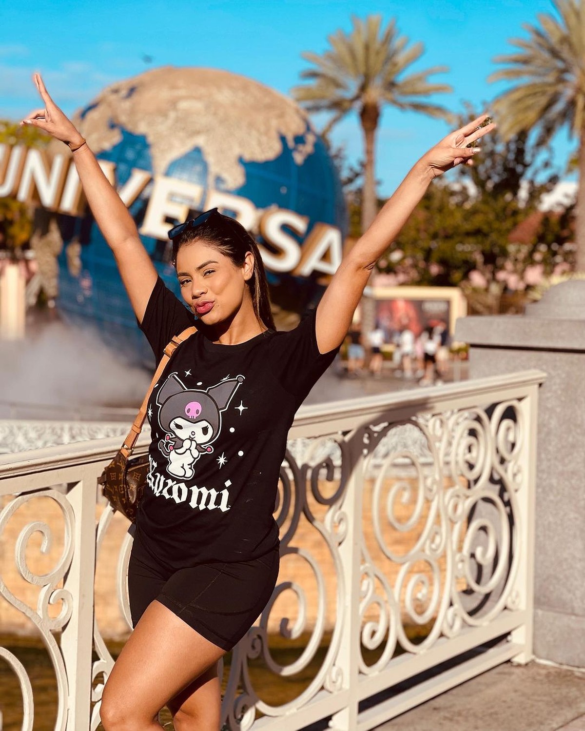 Lexa ignora as polêmicas com MC Guimê e viaja novamente para os EUA