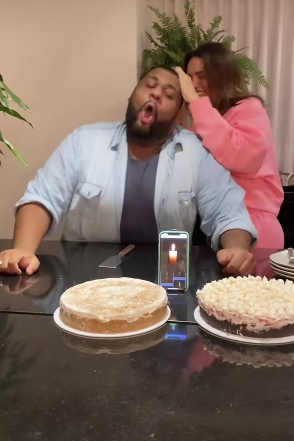 Rafa Kalimann reproduz vídeo que virou meme recentemente