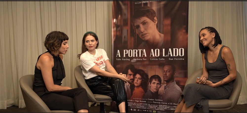 Letícia Colin e Julia Rezende refletem sobre o desejo feminino em 'A Porta ao Lado'