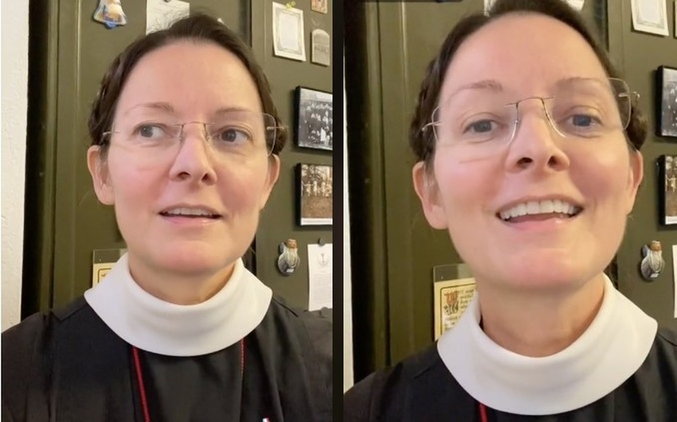 Freira viraliza no TikTok e seguidores imploram por sua rotina de skincare