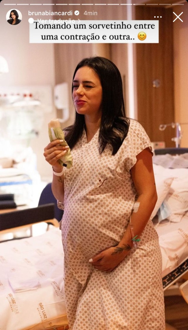 Bruna Biancardi abre registros do nascimento de Mavie, sua primeira filha com Neymar