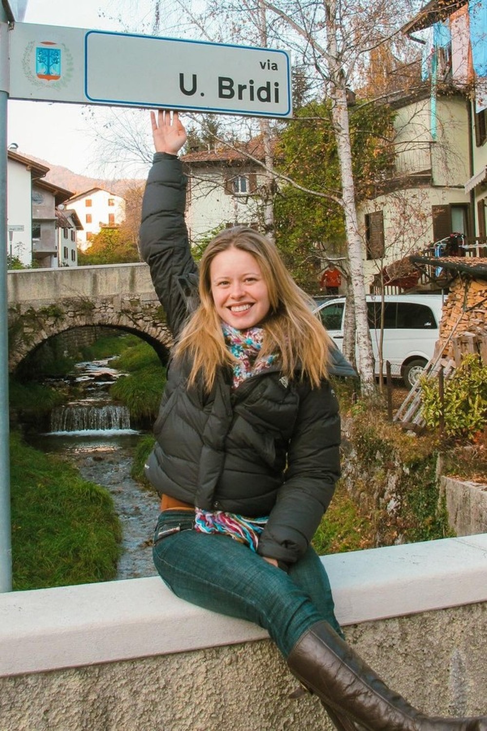 Mari Bridi relembra passeio pela Itália