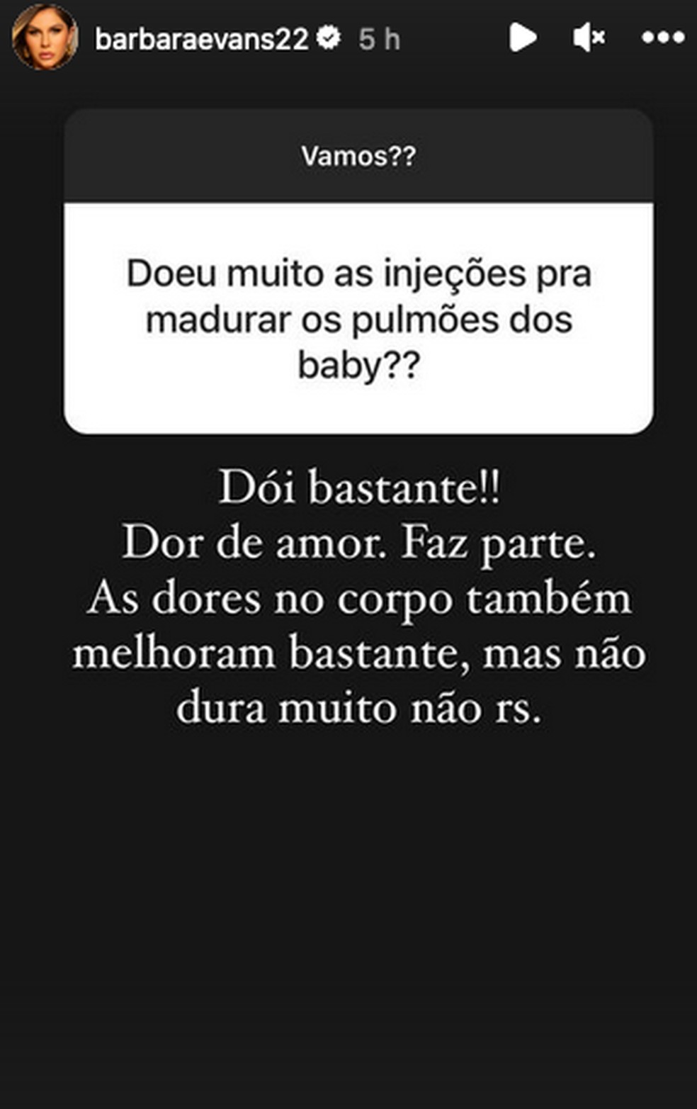 Na reta final da gravidez, Bárbara Evans fala sobre transformações do ...