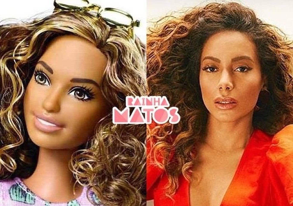 Anitta ou Barbie? Fã compara diferentes looks da cantora e internet pira