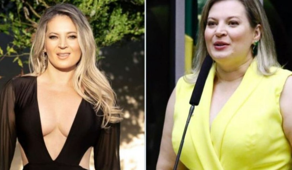 Após ser acusada de usar edição em foto, Joice Hasselmann rebate ...