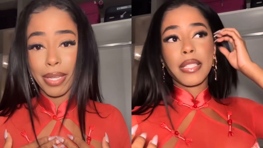 Lorena Maria se emociona ao desabafar sobre ataques durante a gravidez ...