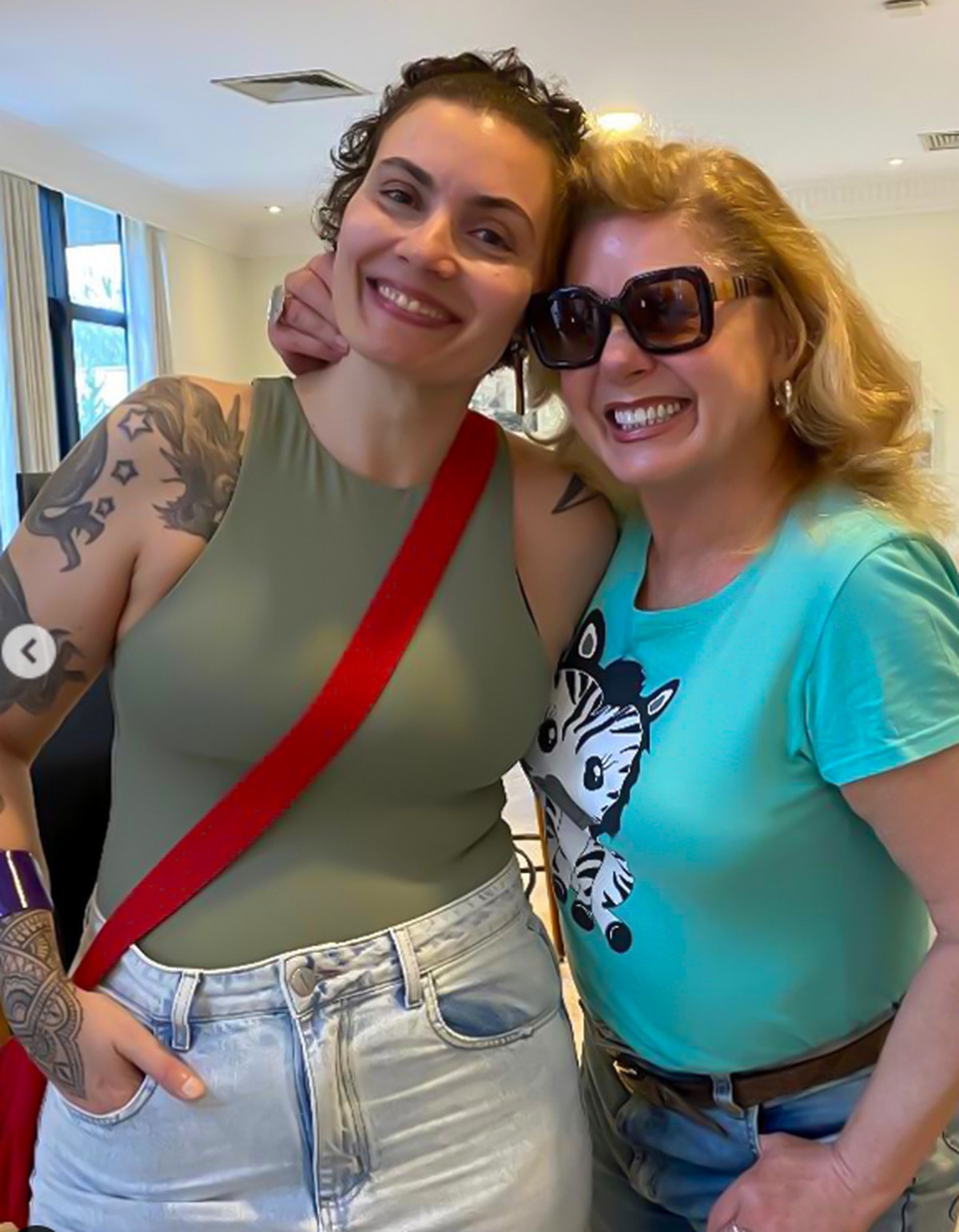 Vera Fischer mostra passeio com a filha Rafa Fischer: 'Felicidade total'