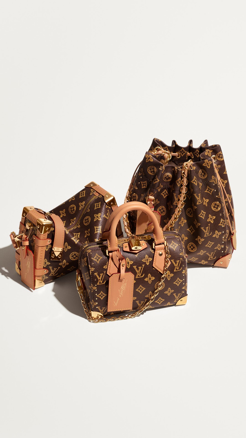 Louis Vuitton celebra 130 anos do monograma icônico com três coleções ...