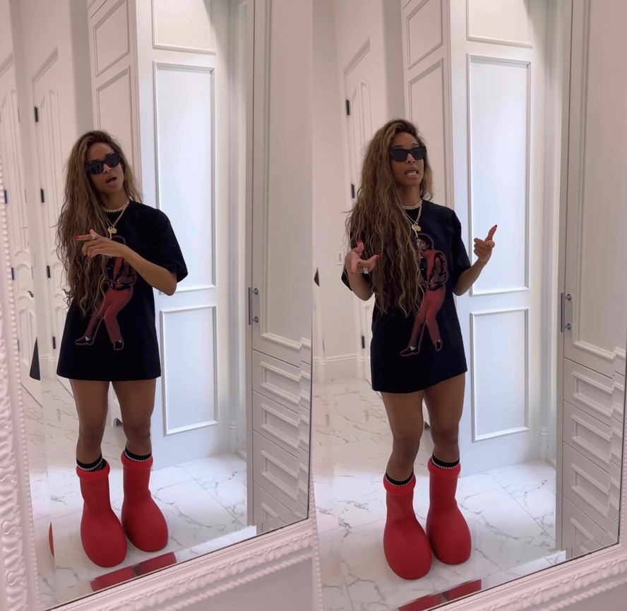 Ciara usa bota polêmica inspirada no desenho 'Astro Boy' e divide ...