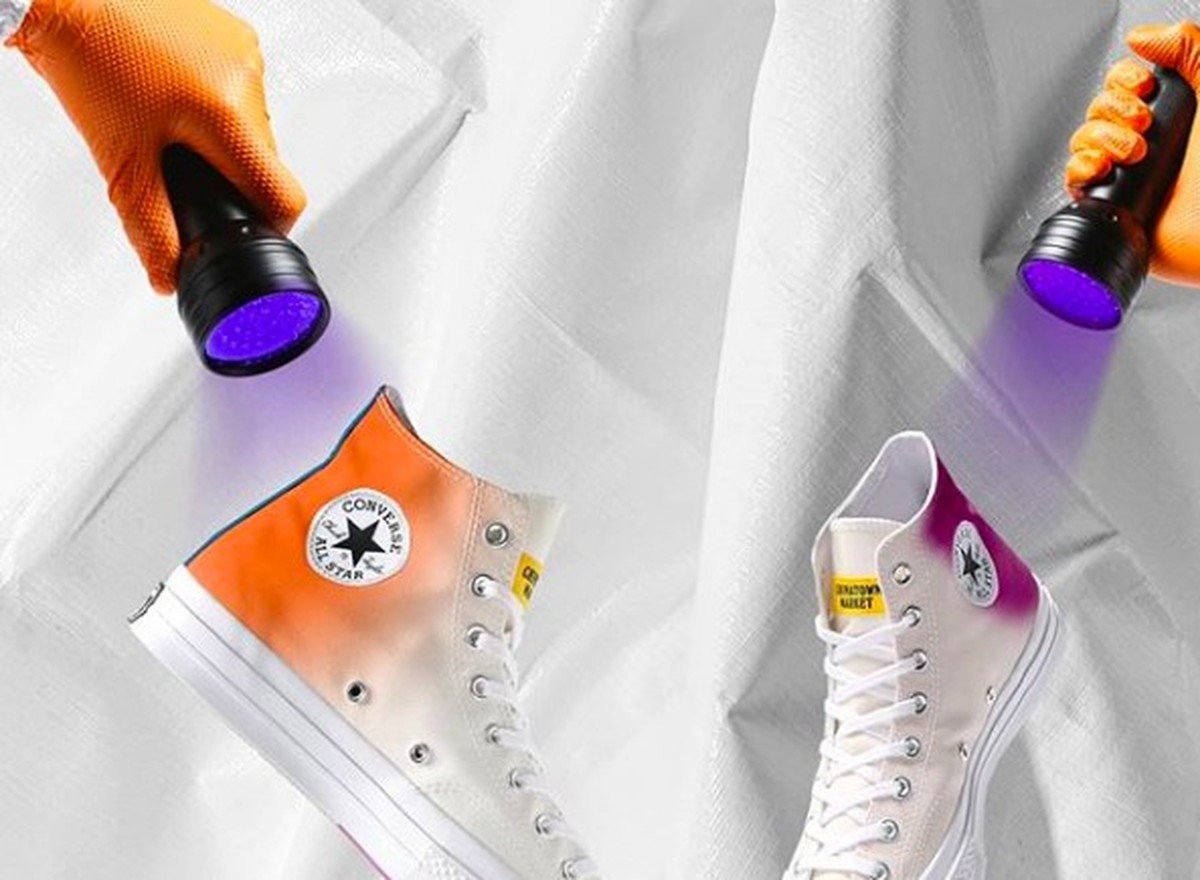 Converse lança tênis que muda de cor na luz