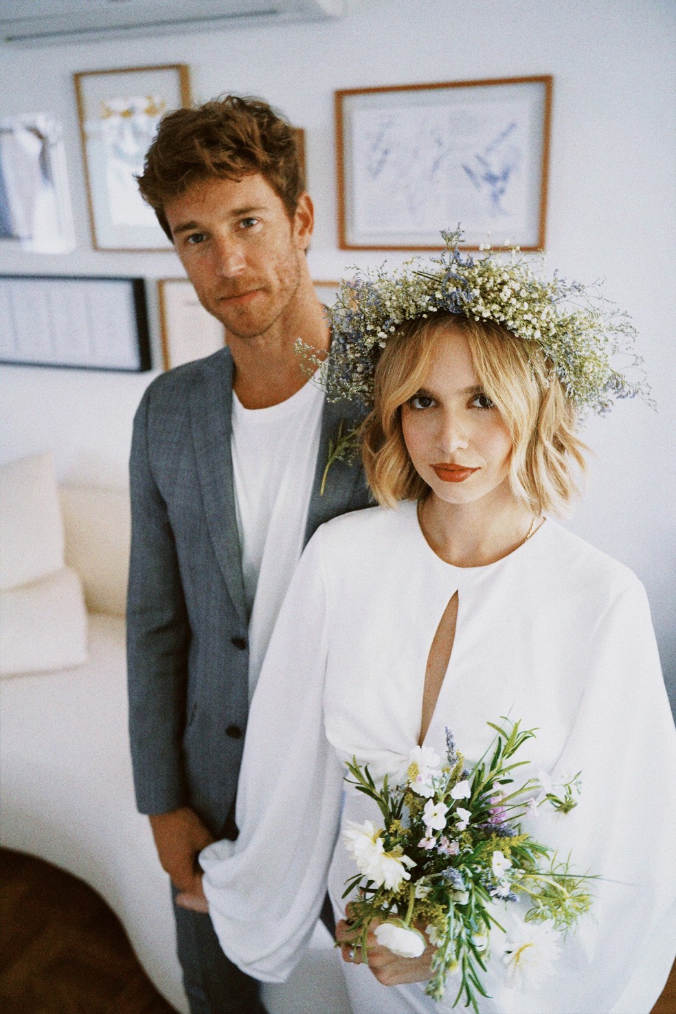 Isa Scherer se casa com Rodrigo Calazans em São Paulo