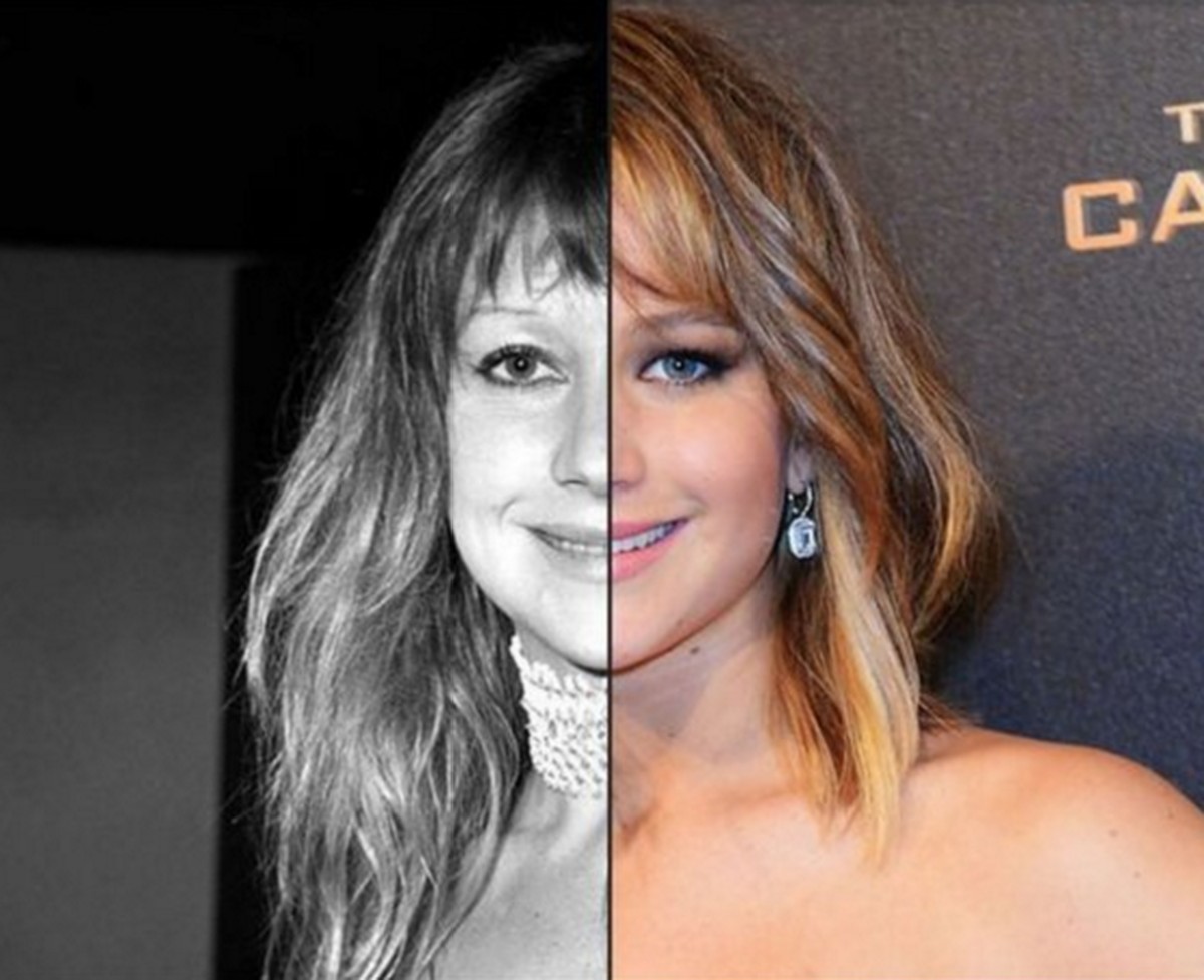 Semelhança de Jennifer Lawrence com atriz inglesa cria 'conspiração' online