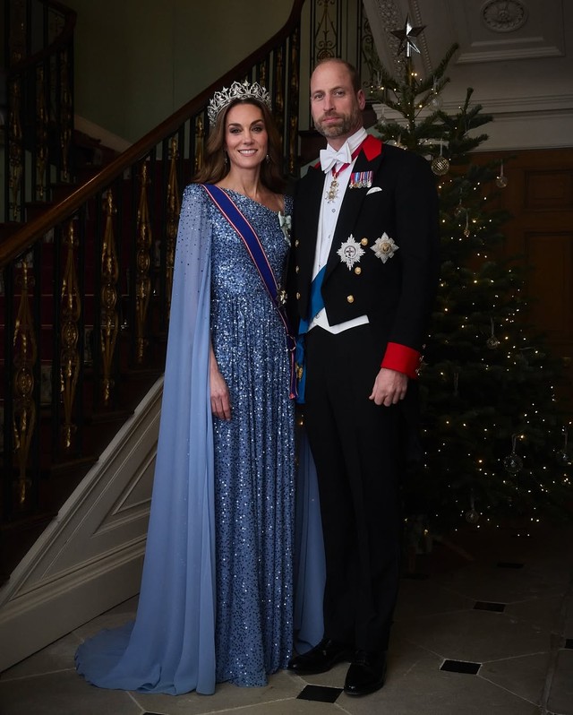 Kate Middleton e Príncipe William surgem deslumbrantes em foto oficial ...