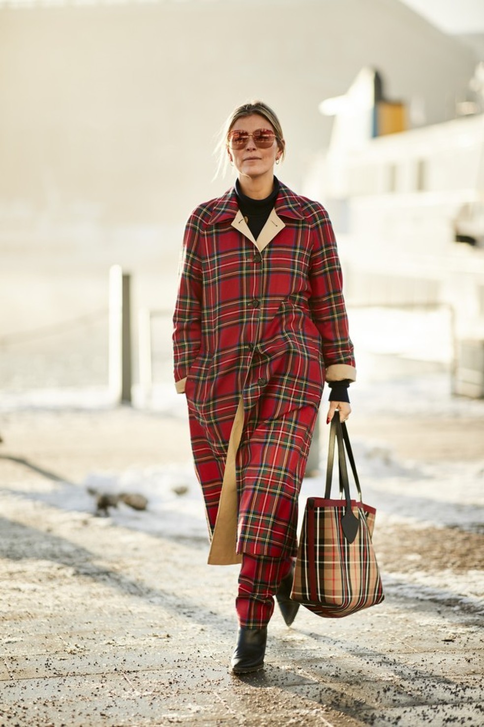 Moda inverno 2018: sai o vichy, entra o xadrez inglês