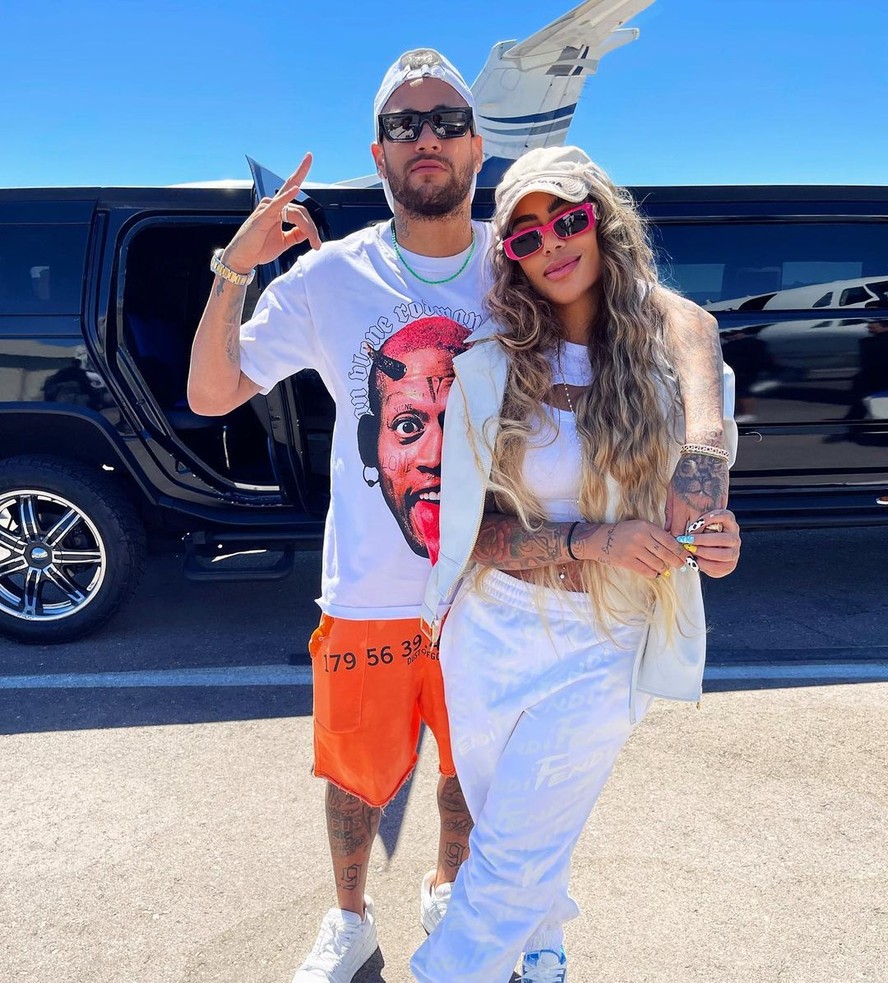 Neymar e Rafaella Santos posam em frente a jatinho: 'Tão bom dividir a ...