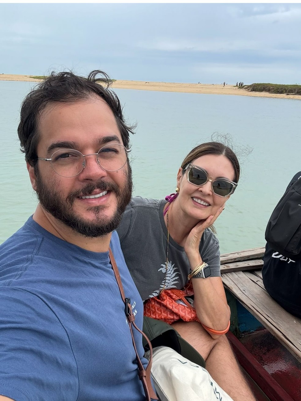 Fátima Bernardes comemora aniversário de Túlio Gadêlha com declaração