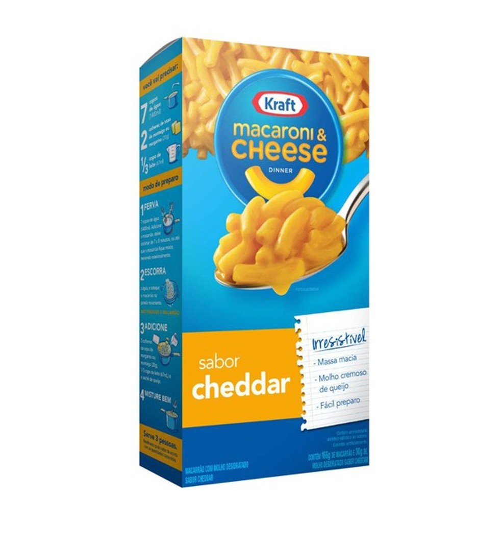 Mac&Cheese: o clássico macarrão da Kraft chega ao Brasil