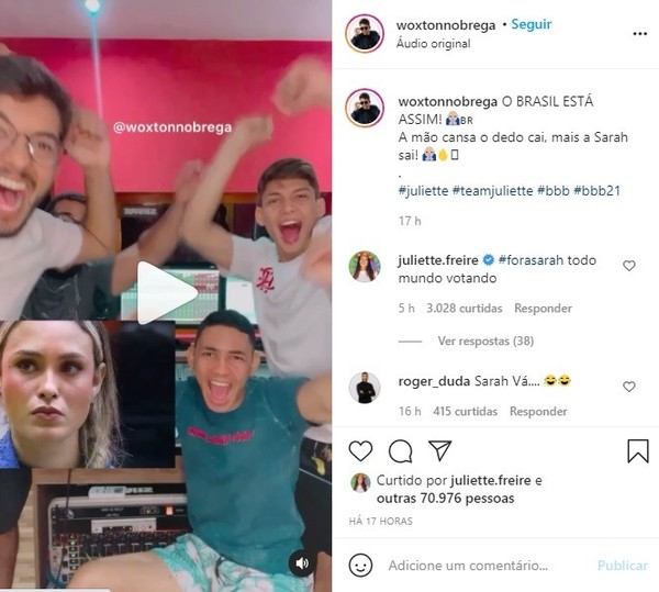 Produtor musical cria refrão chiclete para paredão do BBB: 'a mão cansa ...