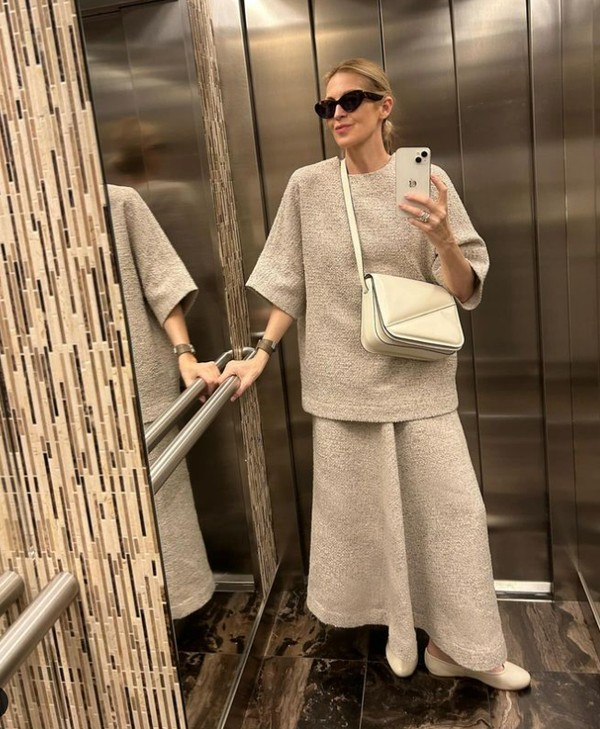 Selfies de Kelly Rutherford que mostram que ela é Lily van der Woodsen ...