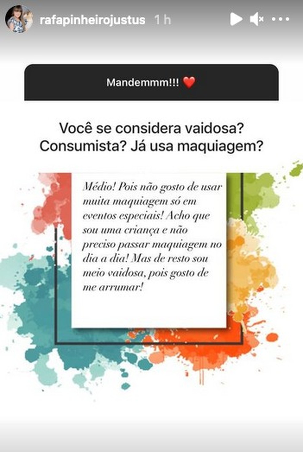 Rafa Justus abre Instagram e ganha mais de 300 mil seguidores