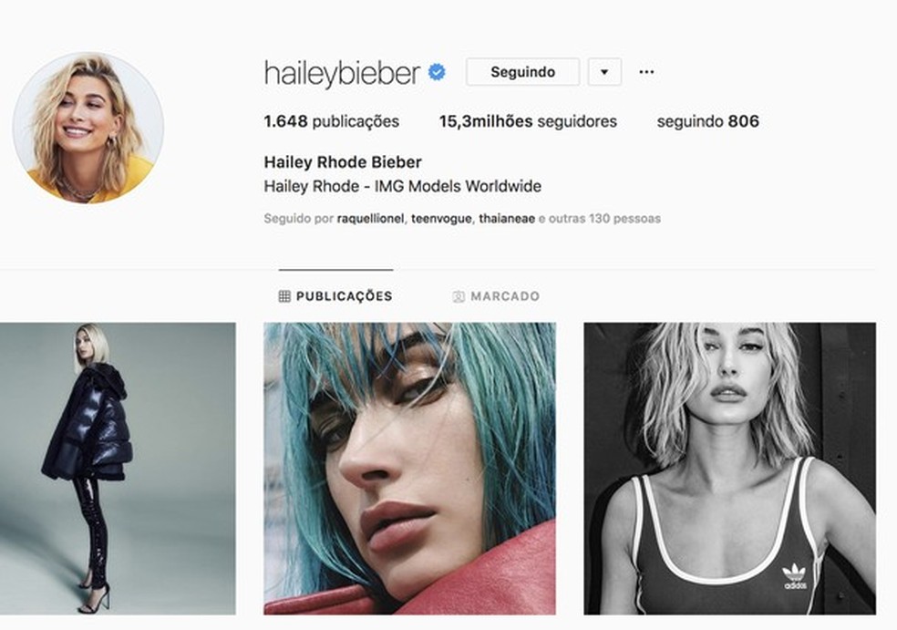Casaram? Hailey Baldwin muda o sobrenome no Instagram