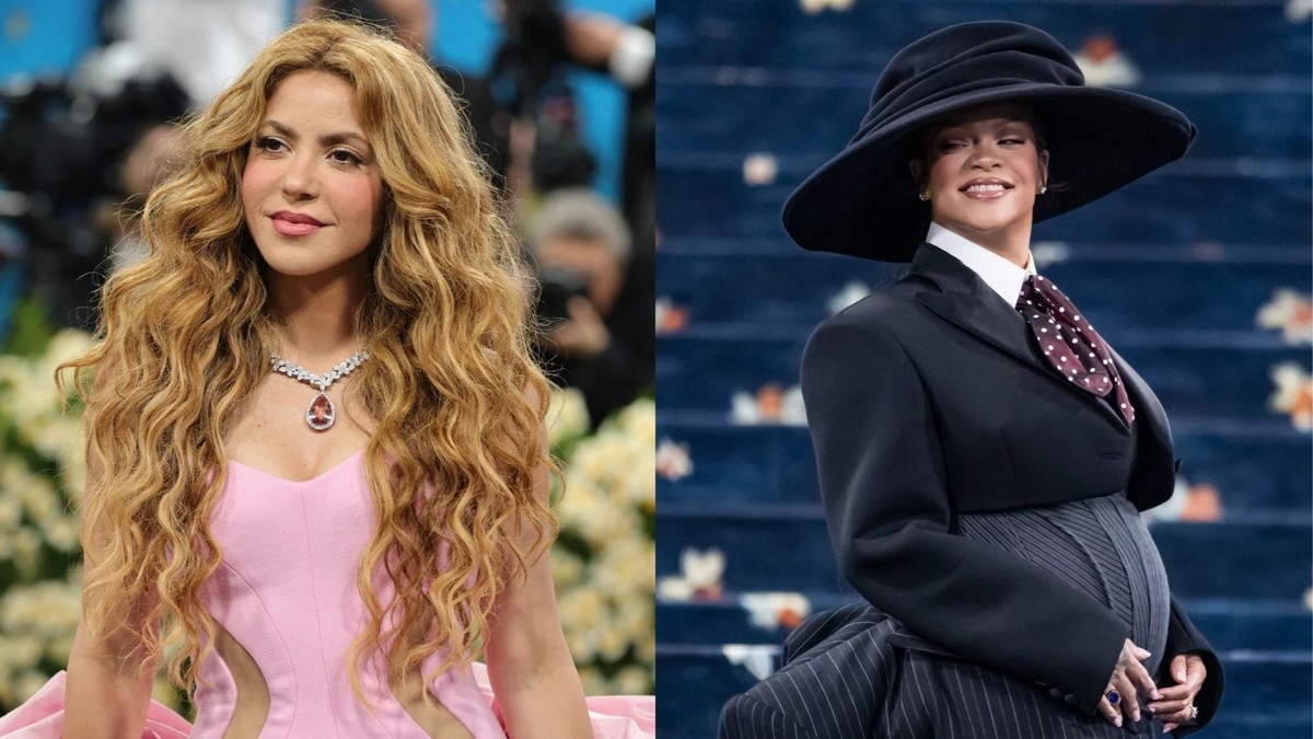 Shakira solta comentário sobre gravidez de Rihanna antes da hora e se ...