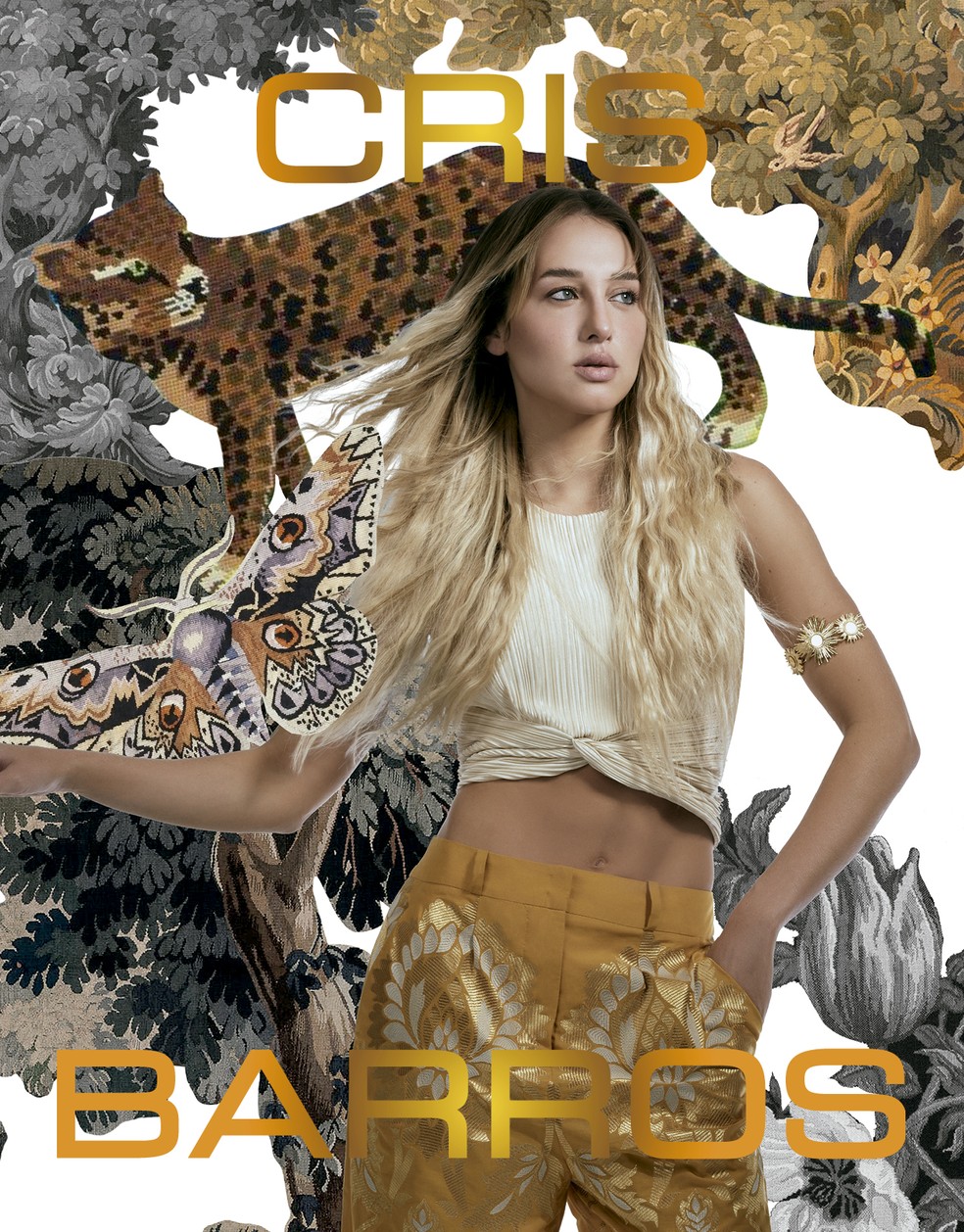 A primavera/verão 2024 de Cris Barros é um resgate de culturas do mundo ...