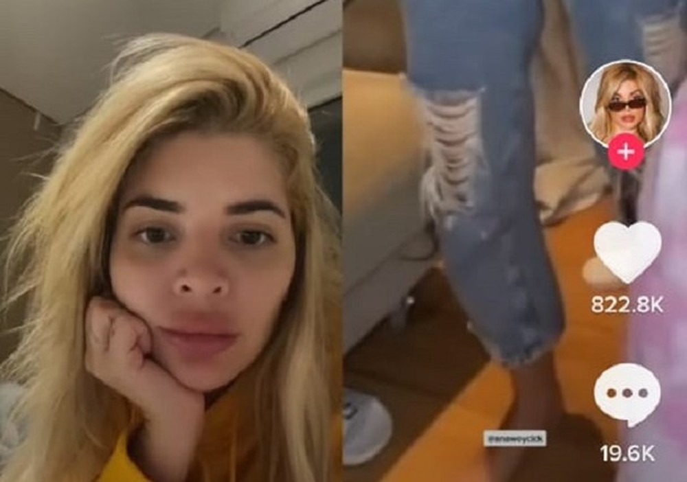 Gkay se assusta com análise sobre pé de Sarah Andrade no TikTok