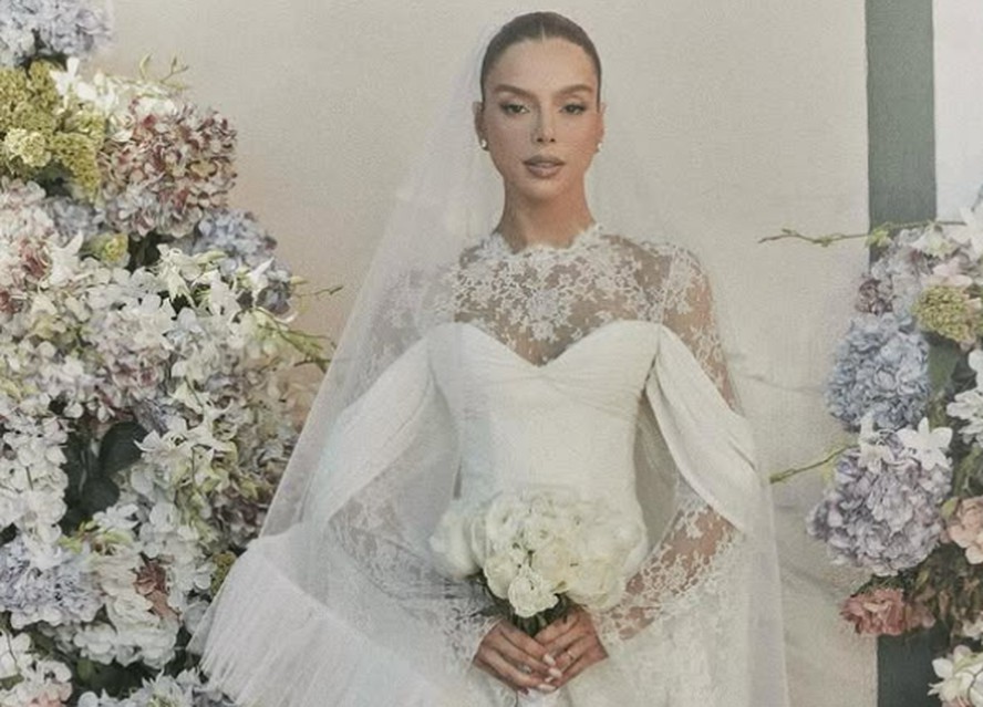 Gio Lancellotti usa vestido de noiva assinado por estilista queridinho ...