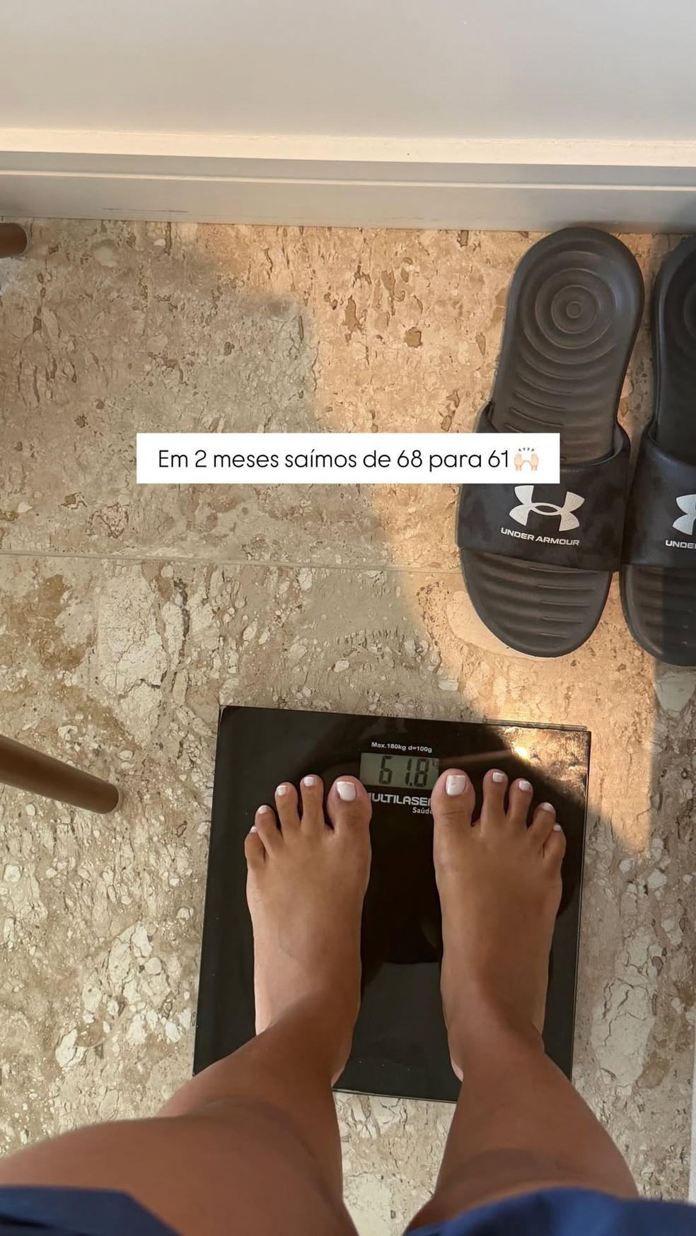 Esposa de João Gomes, Ary Mirelle celebra perda de peso: 'Em dois meses'