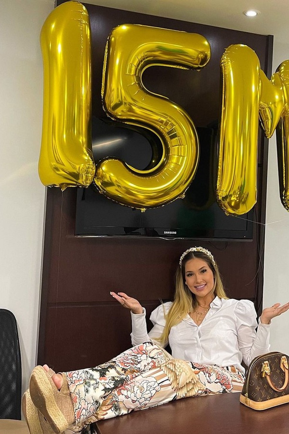 Virginia comemora 15 milhões de seguidores no Instagram