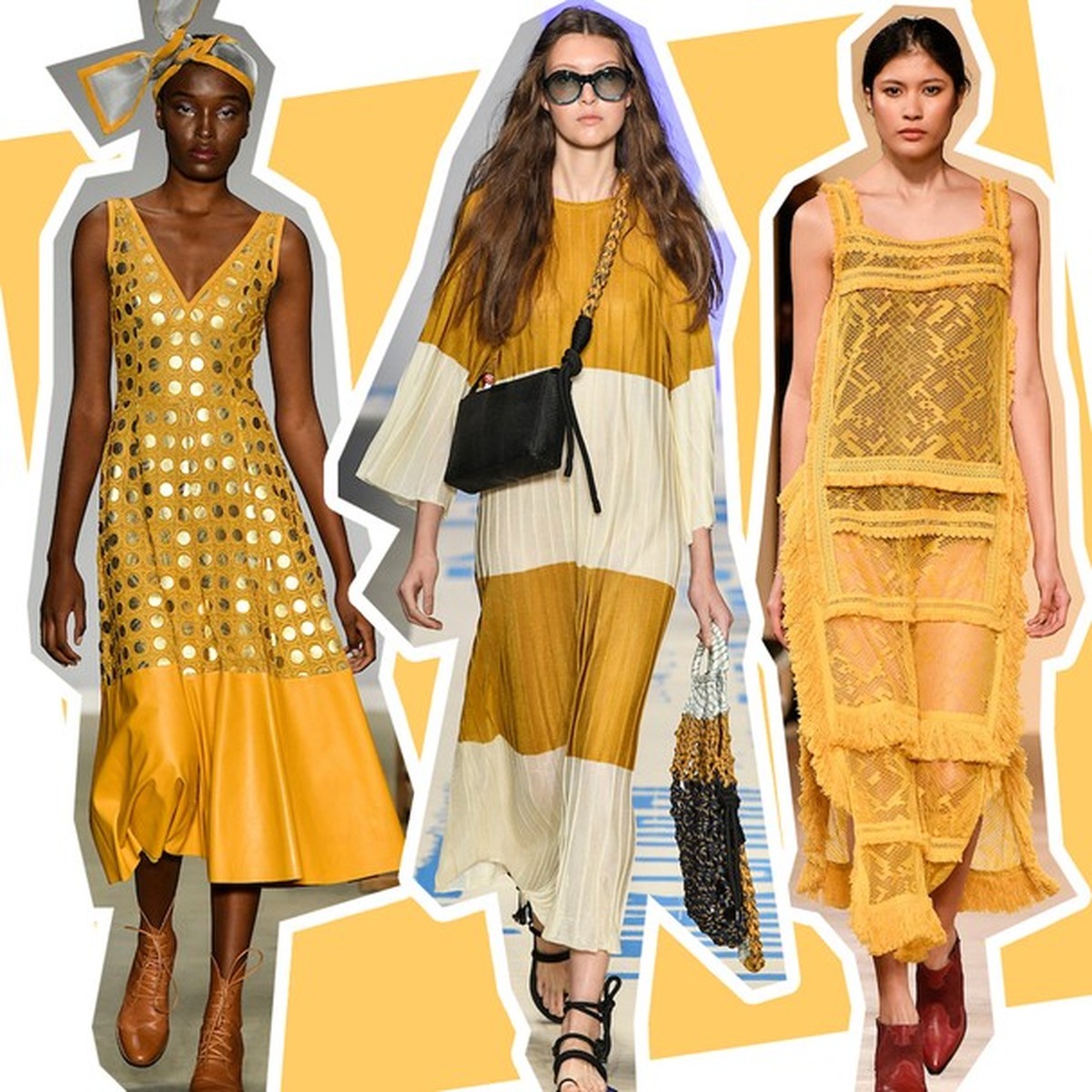 Prepare o look amarelo! A cor vem com tudo em 2019, de novo