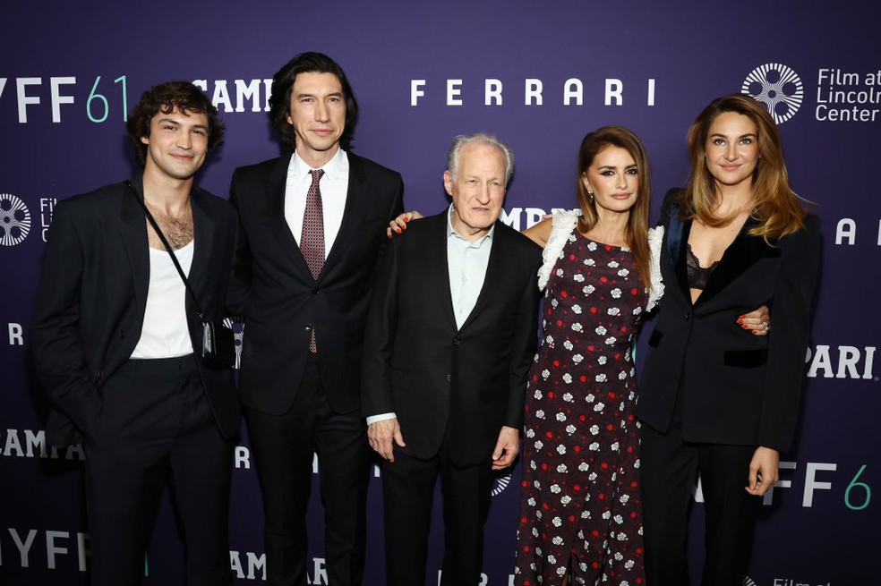 Festival de Cinema: Elenco de 'Ferrari', encerra o grande evento em Nova York