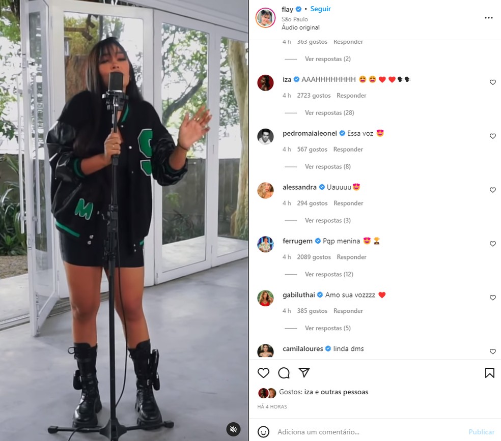 Flay faz cover de Adele e surpreende internautas: 'Que perfeição!'