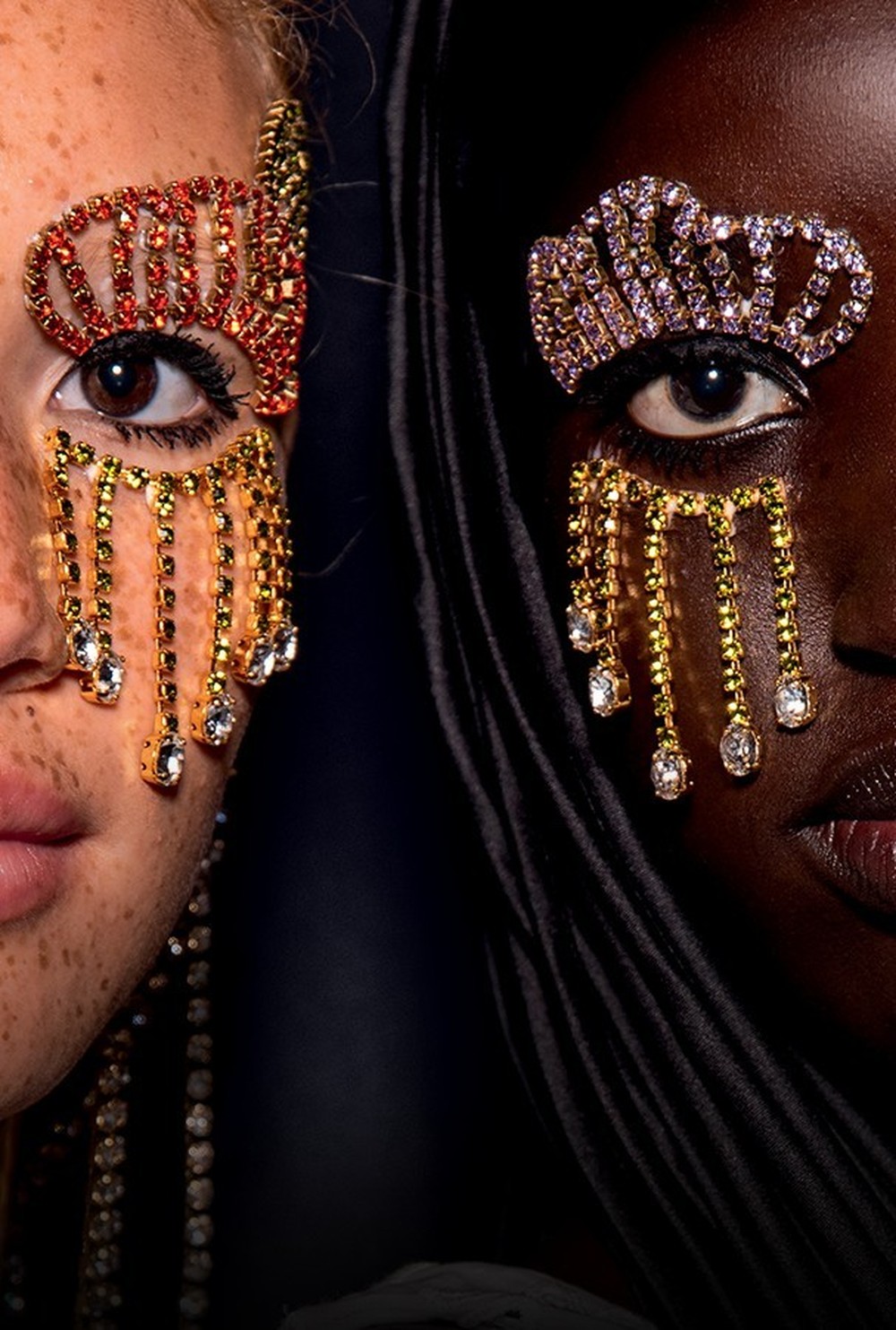 Strass: como usar as pedrinhas na maquiagem e nos cabelos