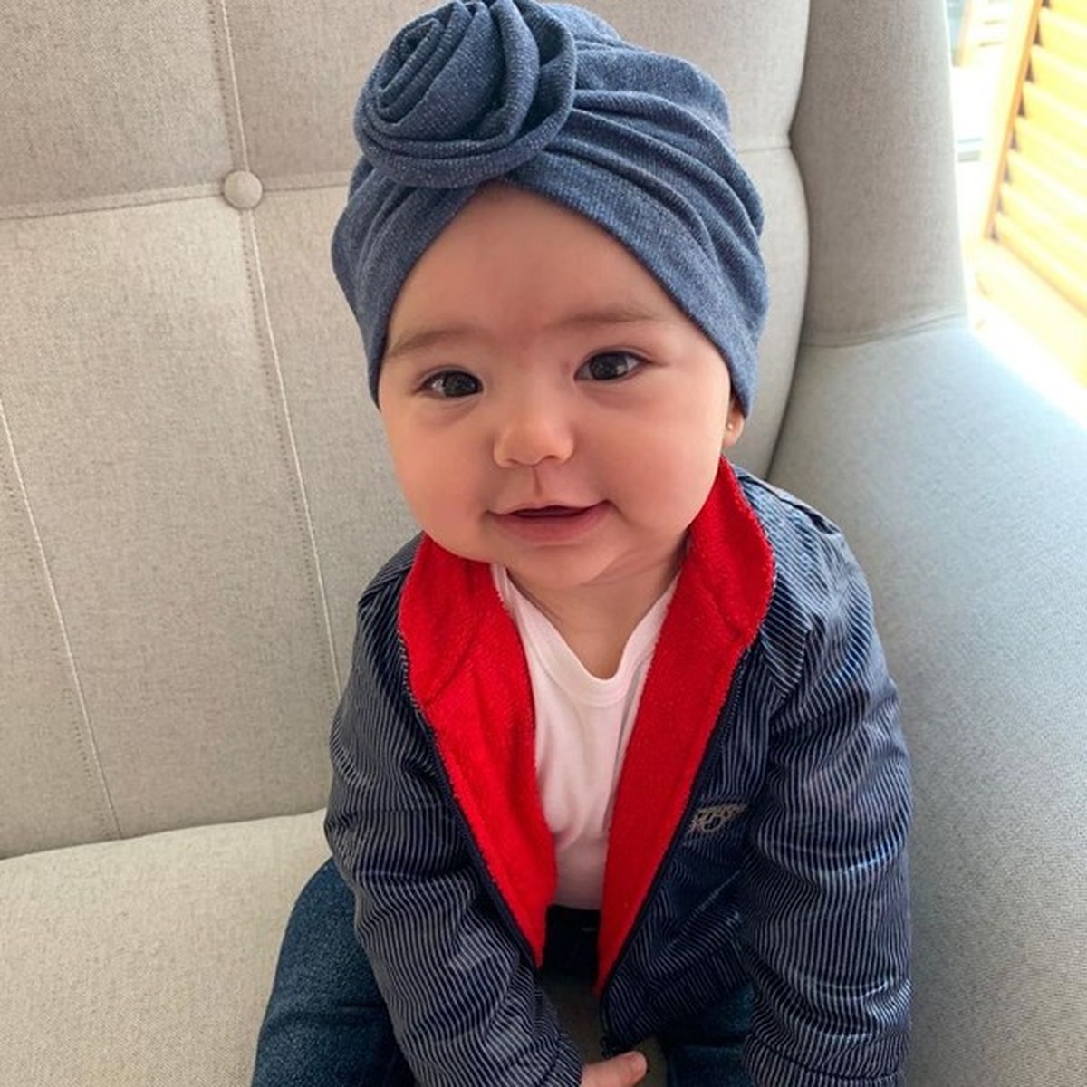 Zoe aparece com jaqueta que foi de Duda Nagle e encanta fãs