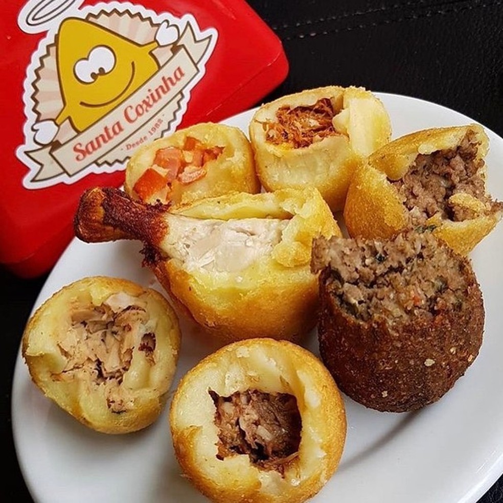 Rodízio de coxinha: lanchonete em SP inclui versões doces e vegetarianas