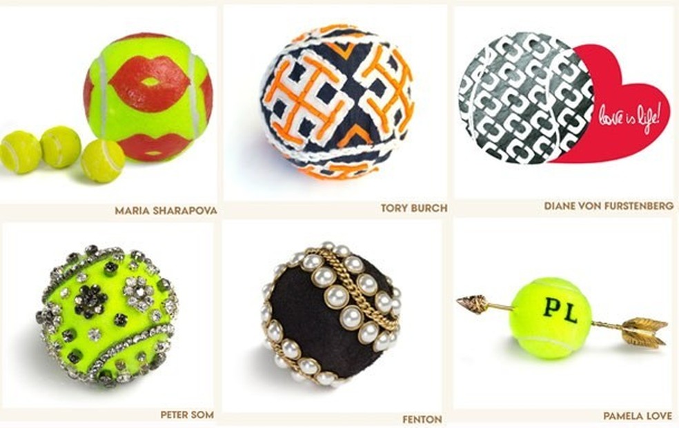 As bolas de tênis fashionistas do U.S. Open