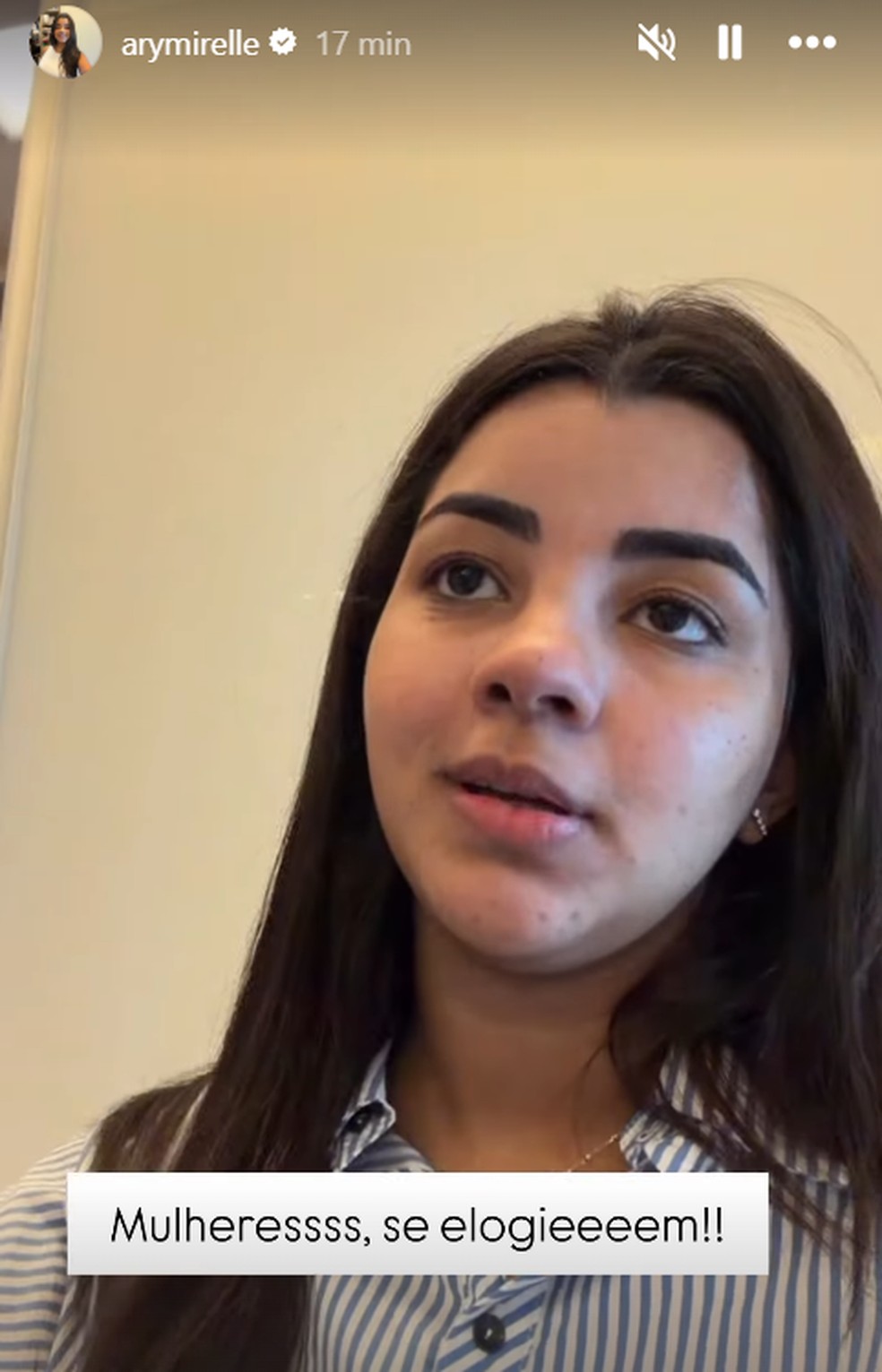 Ary Mirelle desabafa sobre padrões estéticos e críticas nas redes ...