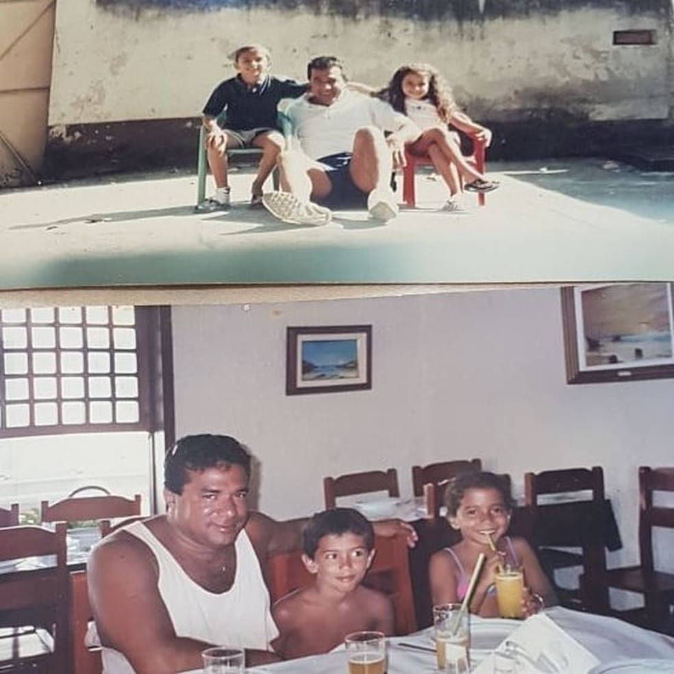 Anitta posta fotos da infância para comemorar aniversário do pai