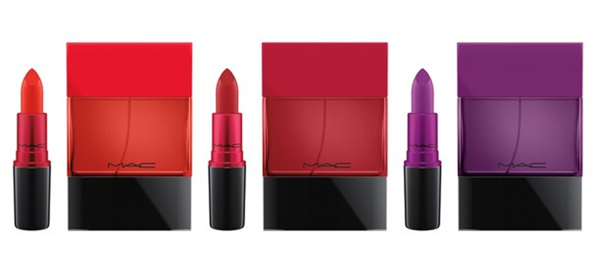 MAC lança linha de perfumes inspirada em batons icônicos da marca