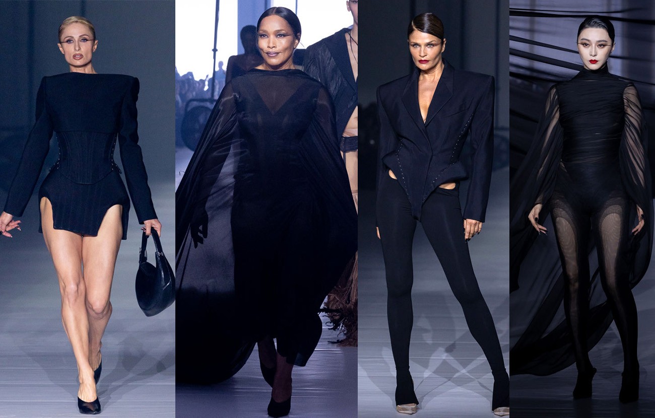 Após hiato, Mugler retorna com casting estrelado na semana de moda de Paris