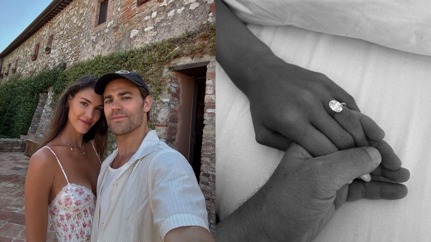 Modelo brasileira anuncia noivado com astro de 'The Vampire Diaries ...