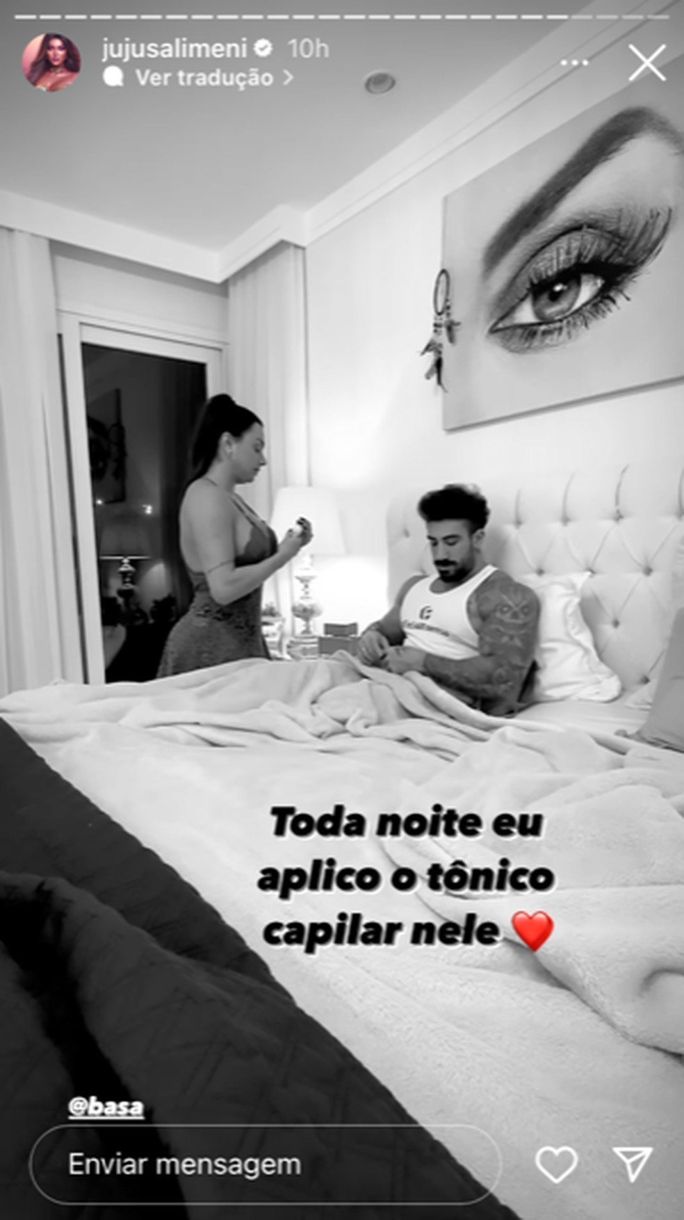 Juju Salimeni Mostra Rotina Ao Lado Do Namorado Enquanto O Ajuda Em