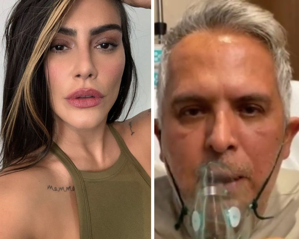 Cleo manda recado para Orlando Morais: 'Meu guerreiro'
